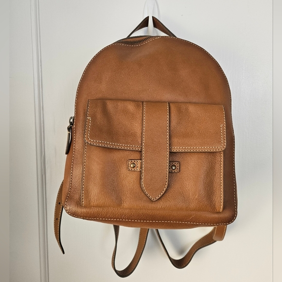 Frye | Bags | Frye Olivia Backpack Saddle Tan | Poshmark